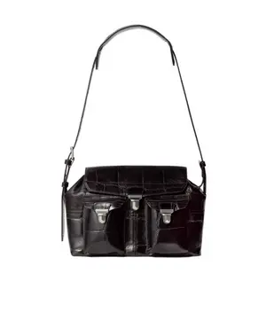 Lemaire Silver Tone Cross Body Bags For Women