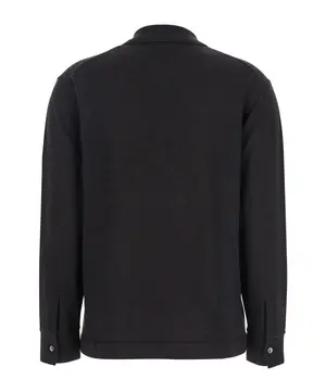 P.a.r.o.s.h Long-sleeve Polo Top - Brown