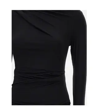 ENTIRE STUDIOS Draped Long Sleeve Knit Top
