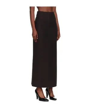 LANVIN Melden Wool Midi Skirt