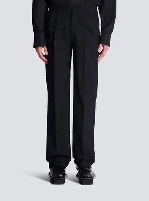 Balmain Straight-leg Tailored Trousers
