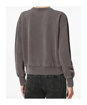 Isabel Marant Étoile Printed Crewneck Sweatshirt - Black