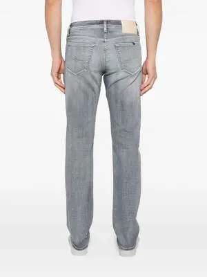Jacob Cohen Slim-fit Jeans With Classic Five Pockets - Light Gray
