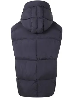 THOM KROM Quilted Hooded Vest