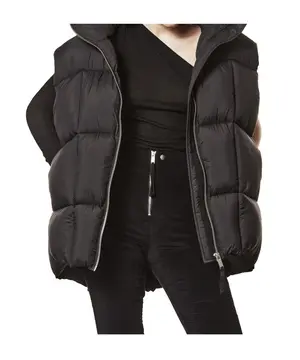 THOM KROM Quilted Hooded Vest