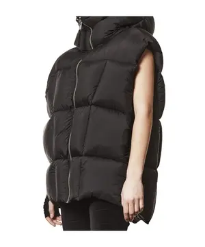 THOM KROM Quilted Hooded Vest
