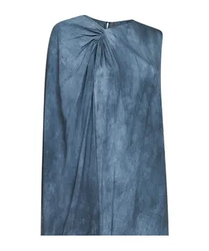 UMA WANG Sleeveless Asymmetrical Maxi Dress
