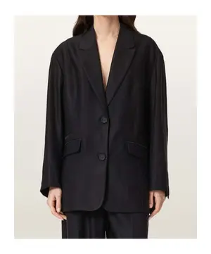 ALLSAINTS Charley Oversized Single Breasted Blazer