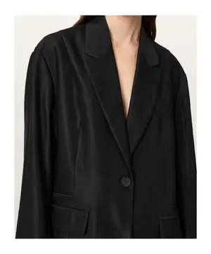 ALLSAINTS Charley Oversized Single Breasted Blazer