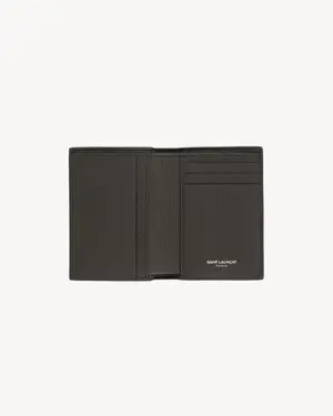 Saint Laurent Tiny Cassandre Credit Card Wallet