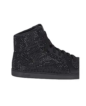 Gucci Embellished High Top Sneakers