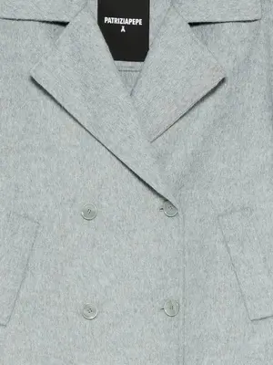 Patrizia Pepe Double-breasted Long-sleeve Jacket