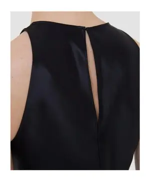 JOSEPH Ritz Sleeveless Top - Black