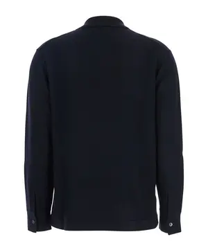 P.a.r.o.s.h Long-sleeved Polo Shirt - Black