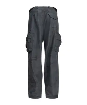Stone Island Logo Patch Cargo Trousers