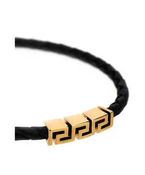 Versace Greca Braided Bracelet - Multicolor