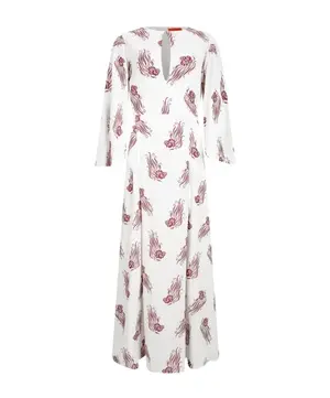 La DoubleJ Printed Maxi Dress