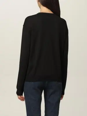 Moschino Floral Heart Print Knitted Pullover