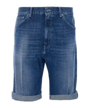 Dondup Zip Up Shorts For Men