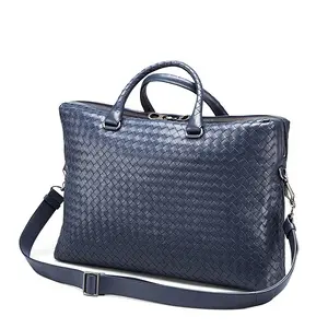 Bottega Veneta Intrecciato Leather Briefcase