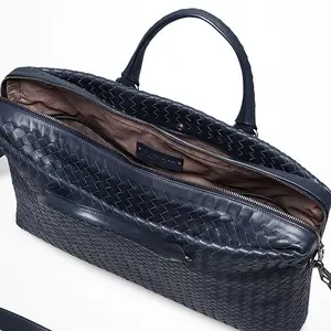 Bottega Veneta Intrecciato Leather Briefcase