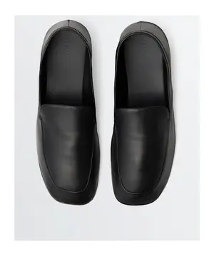 LEMAIRE Lined Leather Slippers