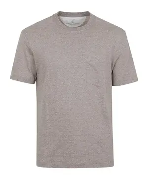 Brunello Cucinelli Short-sleeved Crewneck T-shirt - Gray