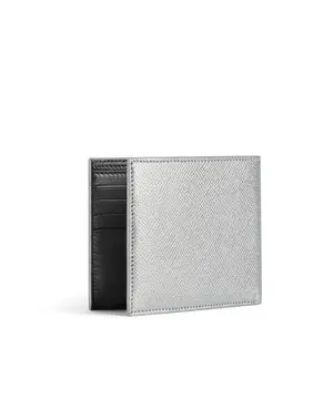 Balenciaga Passport Bi-fold Square Wallet - Silver