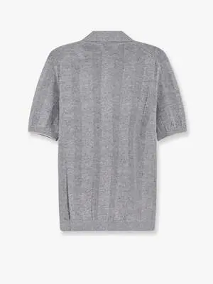 Brunello Cucinelli Short-sleeved Knitted Shirt