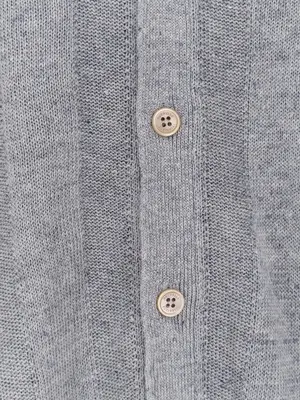 Brunello Cucinelli Short-sleeved Knitted Shirt