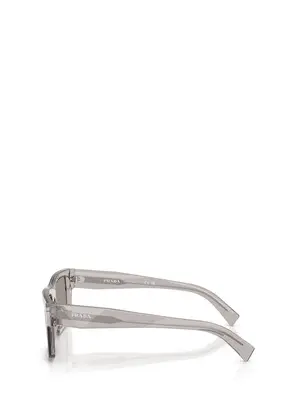 Prada Rectangular Frame Sunglasses - Gray