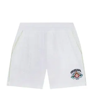 Casablanca Monogram Jacquard Drawstring Shorts