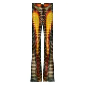 JEAN PAUL GAULTIER Printed Flared Trousers