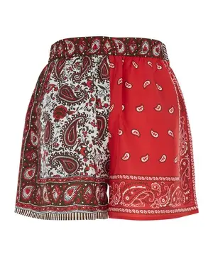 P.a.r.o.s.h Paisley Print Drawstring Shorts