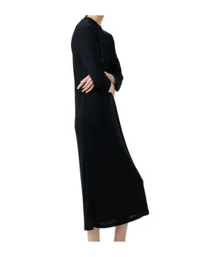 Studio Nicholson Long Sleeve Round Neck Dress