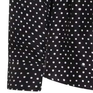Fendi Micro Falena Dots Printed Long Sleeved Shirt