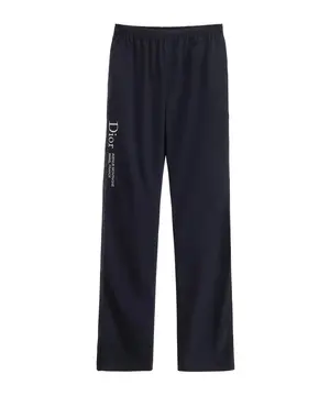 Dior Track Pants With Montaigne Embroidery