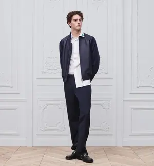 Dior Track Pants With Montaigne Embroidery