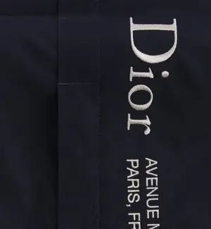 Dior Track Pants With Montaigne Embroidery