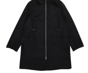 Max Mara Long-sleeved Hooded Coat