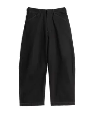 LEMAIRE Maxi Workwear Pants - Black