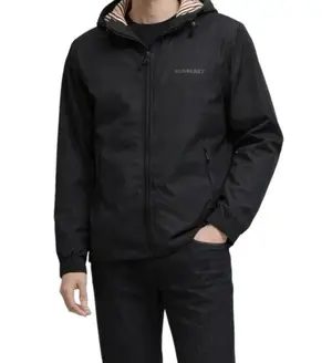 Burberry Printed Hooded Jacket