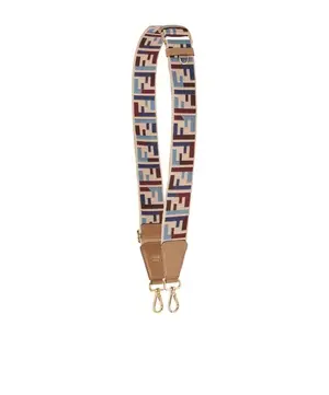 Fendi Ff Jacquard Shoulder Strap - Multicolour