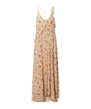 Isabel Marant Étoile Floral Ruffled Maxi Dress No
