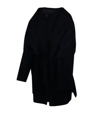 P.a.r.o.s.h Belted Coat - Black