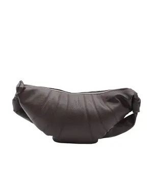 LEMAIRE Medium Croissant Crossbody Bag - Tiramisu