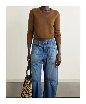 NILI LOTAN Everstyn Cashmere And Alpaca-blend Sweater