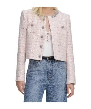 Self-portrait Embellished Jackets For Women