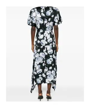 Stella McCartney Floral Print Midi Dress