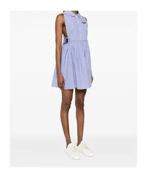 Miu Miu Embroidered Mini Dress